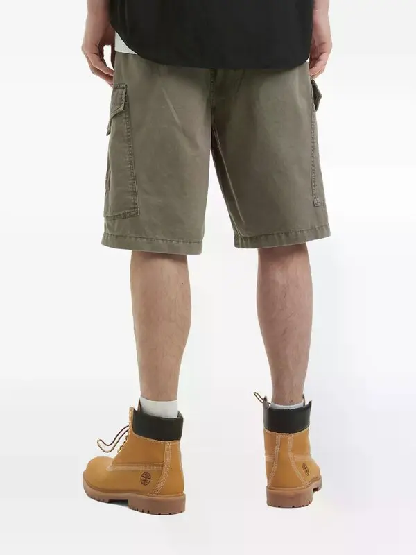 Izzue Cotton Bermuda Shorts - Neutrals