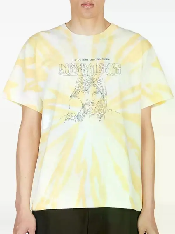 LIBERAIDERS Tie-dye T-shirt