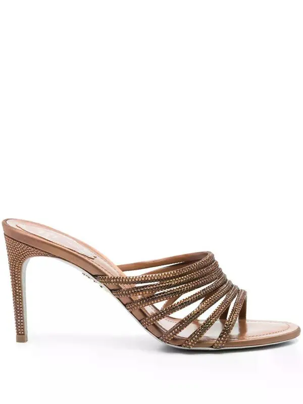 Rene Caovilla Embellished Open-toe Sandals
