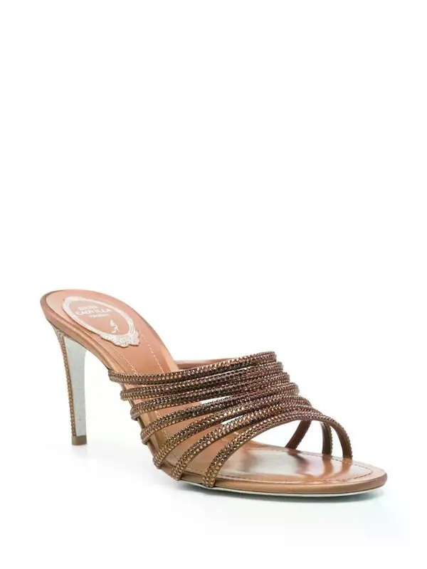 Rene Caovilla Embellished Open-toe Sandals