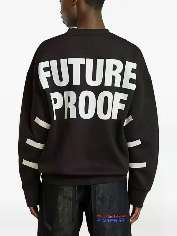 WALTER VAN BEIRENDONCK Slogan-print Sweatshirt