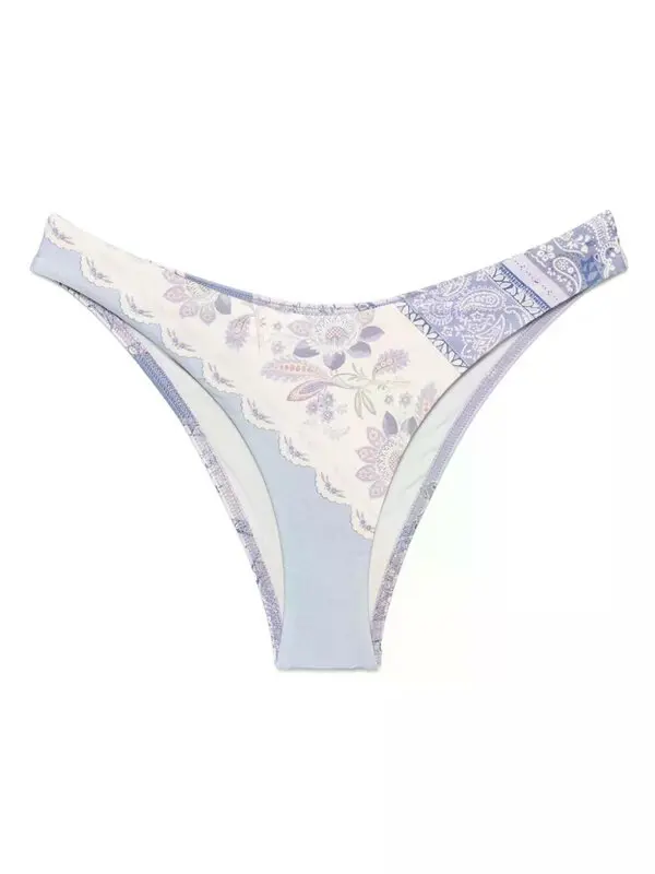 Zimmermann Lucky Bikini Bottom - Purple