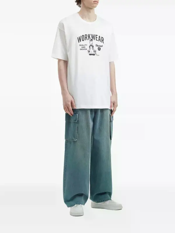 CHOCOOLATE Graphic-print Cotton T-shirt