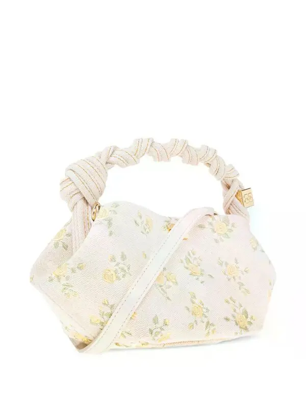 GANNI Floral-embroidered Tote