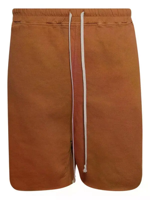Rick Owens Drawstring-waist Shorts - Orange