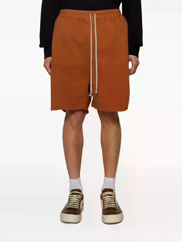 Rick Owens Drawstring-waist Shorts - Orange