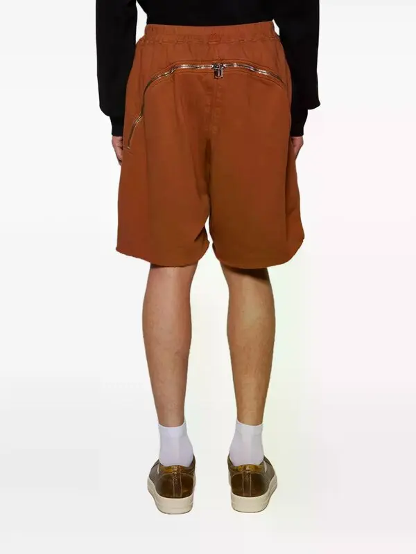 Rick Owens Drawstring-waist Shorts - Orange
