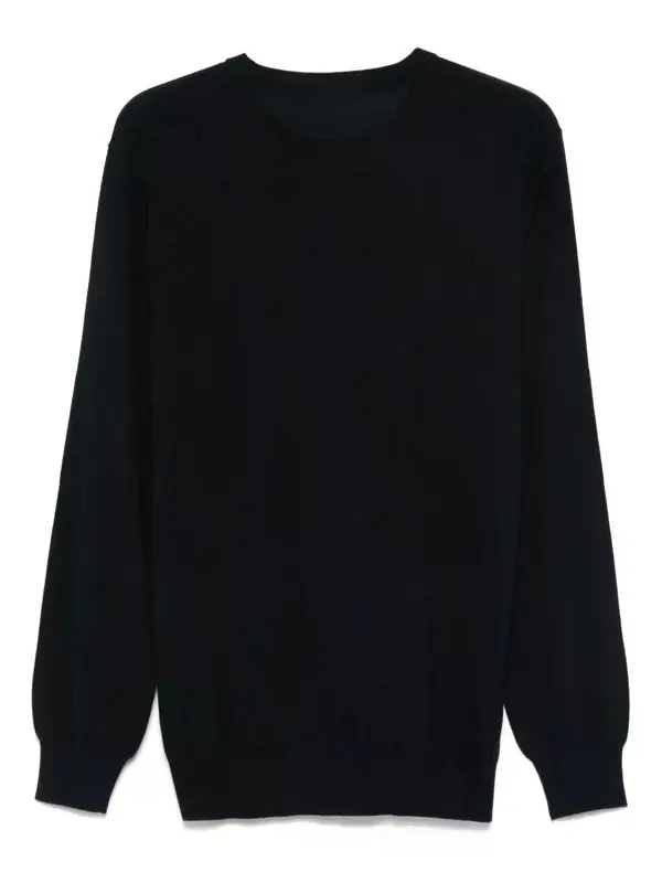 KANGRA Fine-knit Top - Blue