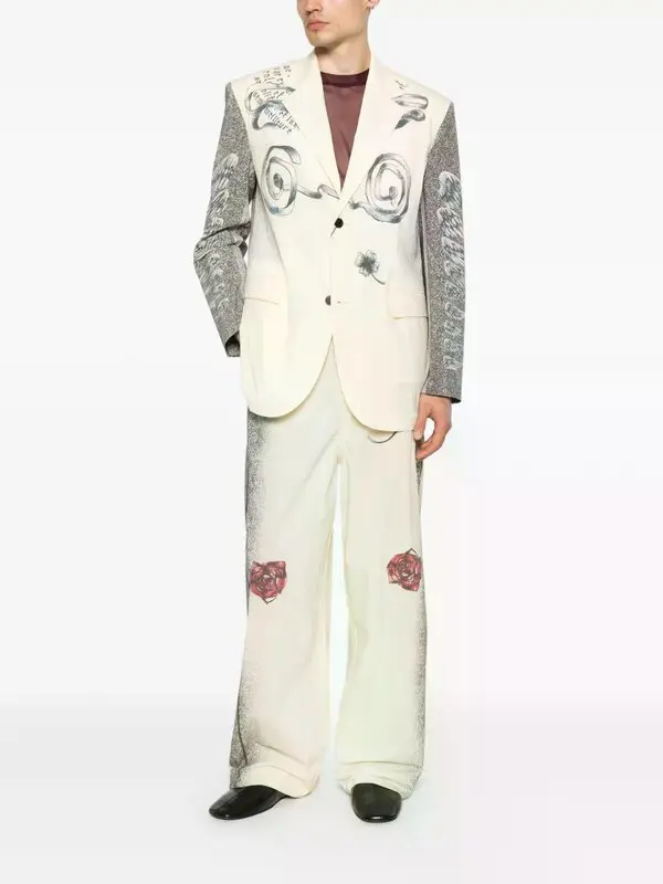 JEAN PAUL GAULTIER Multi-tattoo Trousers