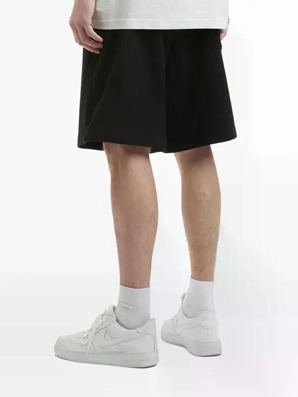 CHOCOOLATE Cotton Track Shorts - Black