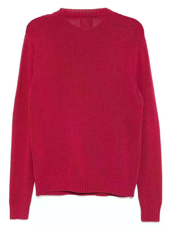 SKY HIGH FARM WORKWEAR Graphic-print Jumper - Red