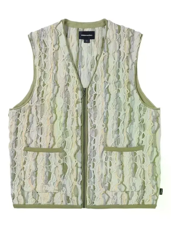 THISISNEVERTHAT Abstract-print Gilet