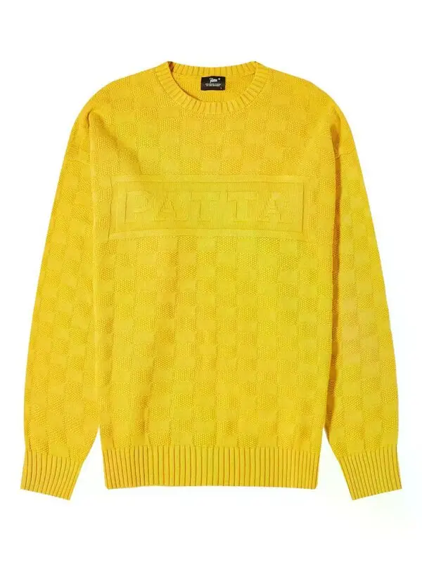 PATTA Logo-embroidered Jumper