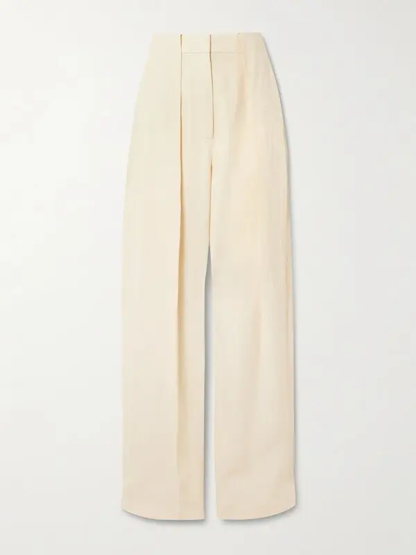 Stella McCartney Balloon Pleated Wide-leg Pants