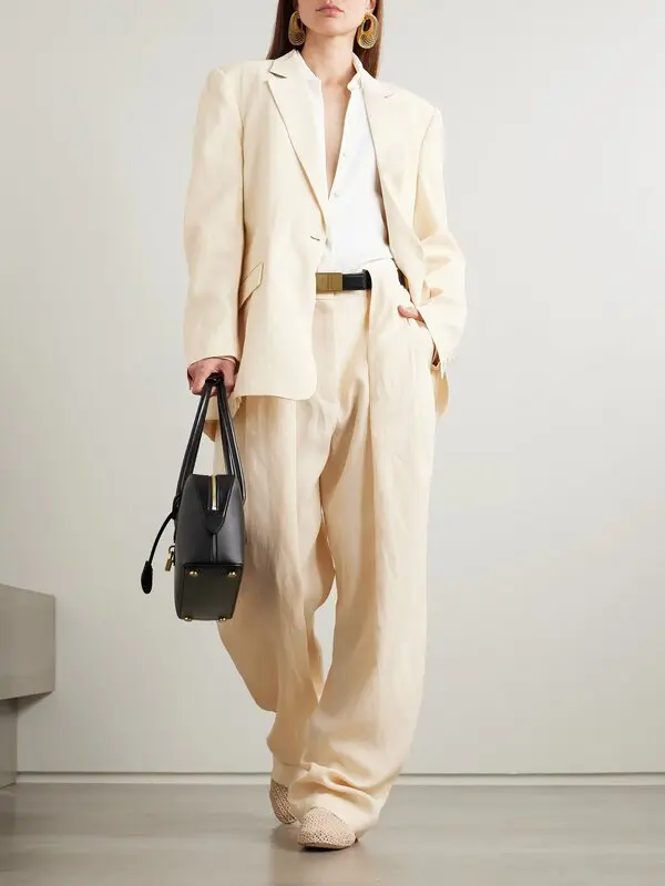 Stella McCartney Balloon Pleated Wide-leg Pants