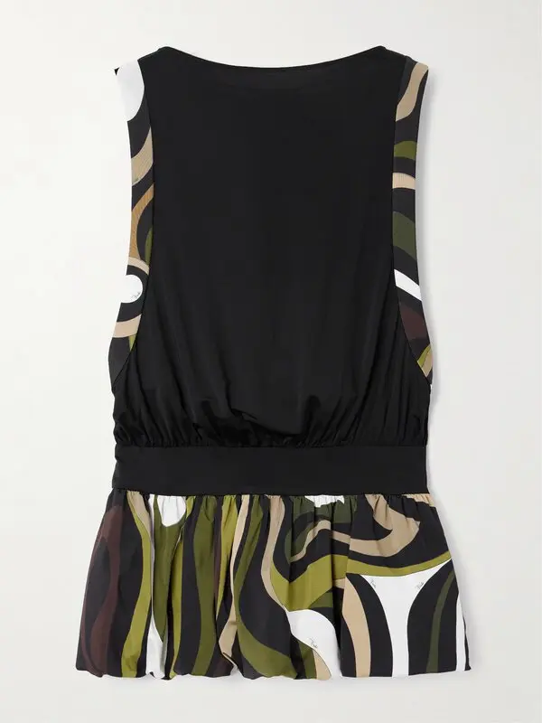 Emilio Pucci Open-back Mini Dress