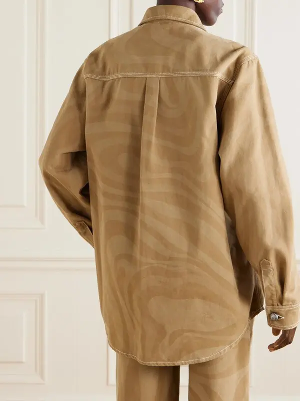 Emilio Pucci Printed Cotton-canvas Jacket