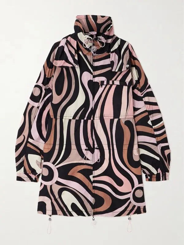 Emilio Pucci Printed Taffeta Jacket