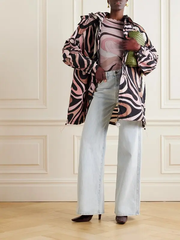 Emilio Pucci Printed Taffeta Jacket