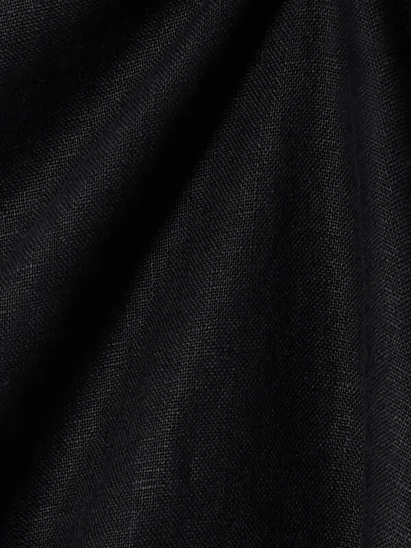 Posse Alice Linen Mini Dress - Black
