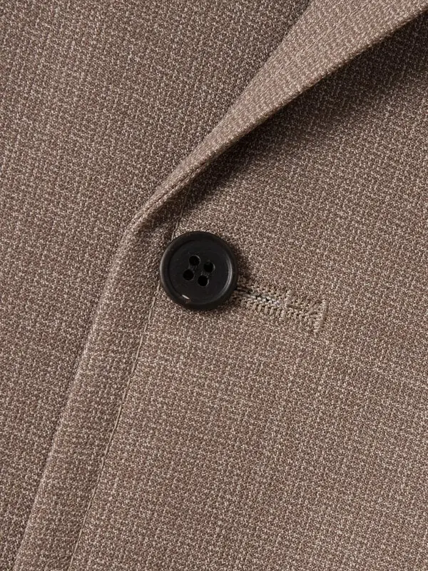 Carven Double-breasted Wool Blazer - Neutrals
