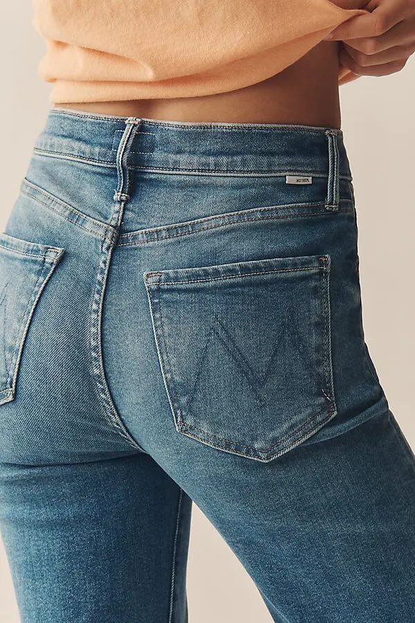 MOTHER The Kick It High-rise Straight-leg Jeans - Bitchn