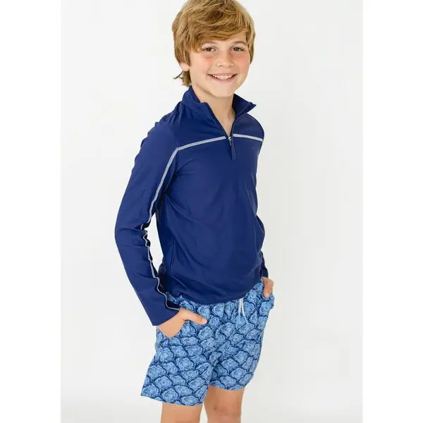 CABANA LIFE Swim Trunks - Amelia Island Blue
