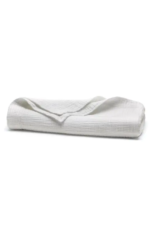 BOLL & BRANCH Dream Throw Blanket - White