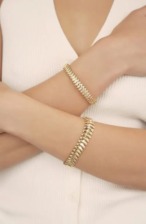 Ettika Vortex Cuff Bracelet - Gold