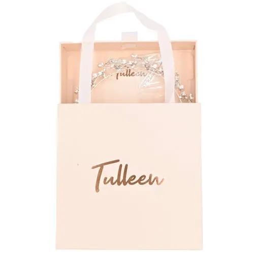 TULLEEN Crystal Pearl Floral Crown