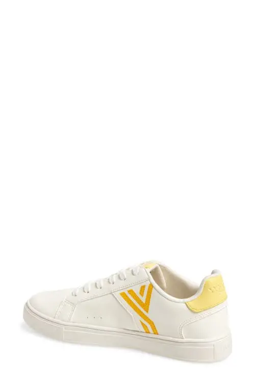 YY NATION Fractus Cactus Sneaker - White /yellow /lemon /white