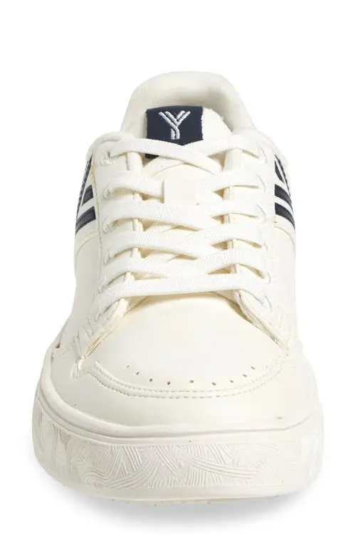 YY NATION Stratus Cactus Sneaker - White / Navy / White