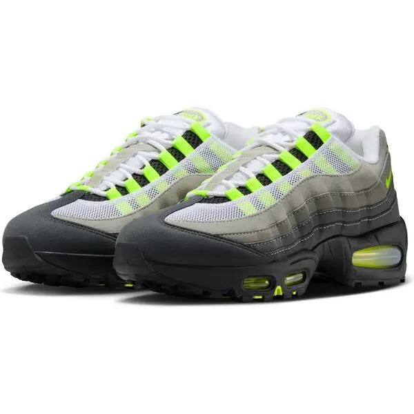 Nike Air Max 95 Sneakers - Black/neon Yellow/anthracite