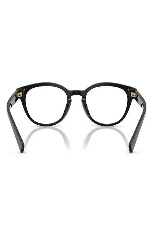 Dolce & Gabbana 52mm Phantos Optical Glasses - Black