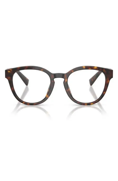Dolce & Gabbana 52mm Phantos Optical Glasses - Havana