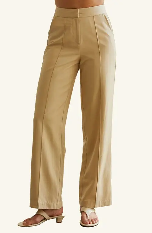 CRESCENT Pleated Trousers