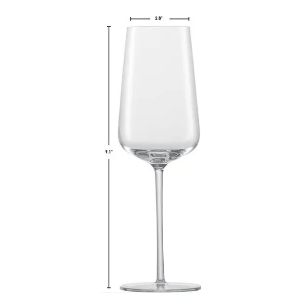 SCHOTT ZWIESEL Vervino Champagne Glass, Set Of 4