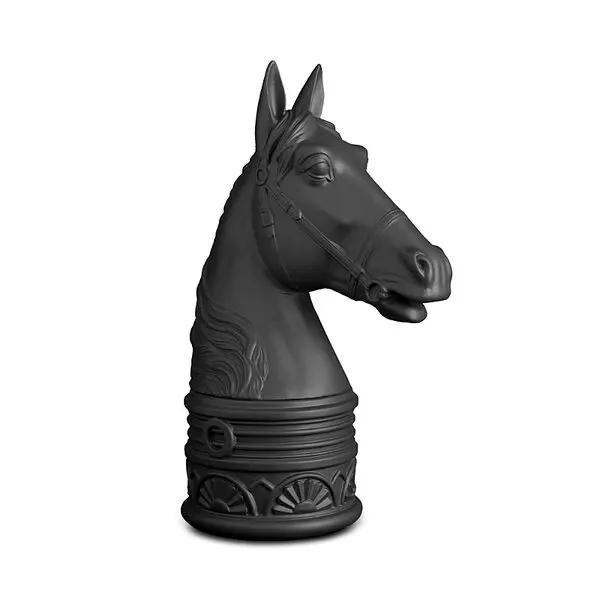 L'Objet Horse Bookend In Black - No Color