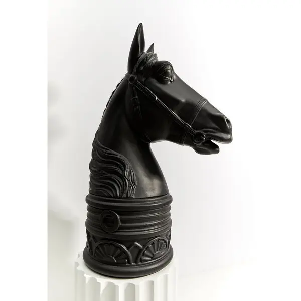 L'Objet Horse Bookend In Black