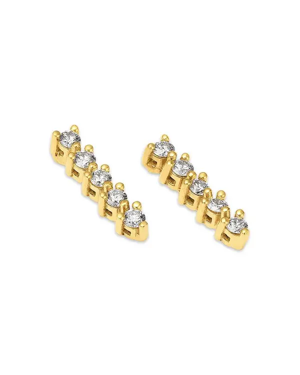 Zoe Chicco 14k Gold Diamond Stud Earrings