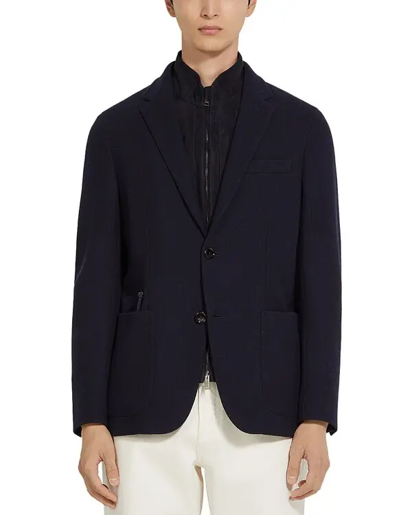 Zegna High Performance Jersey Suit Jacket