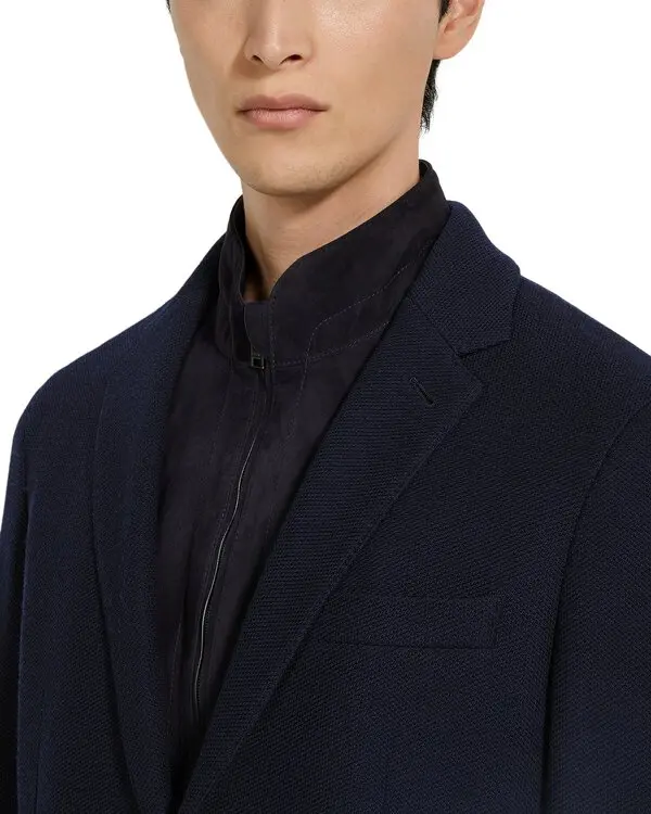 Zegna High Performance Jersey Suit Jacket