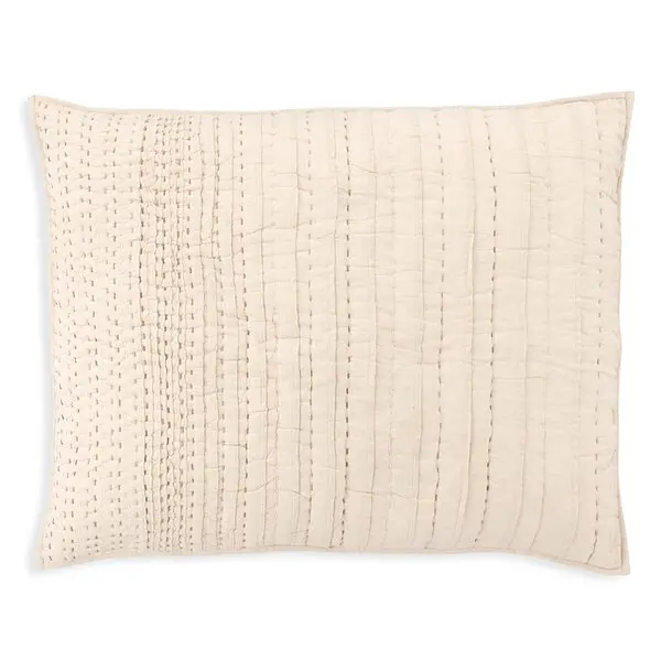ANNIE SELKE Bryant Quilted Sham, Dutch Euro