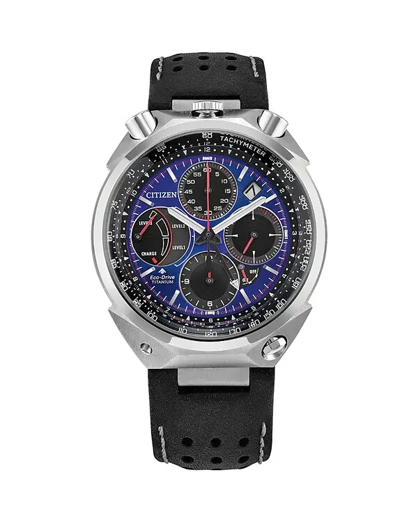 Citizen Eco Drive Promaster Tsuno Racer Chronograph, 43mm - Blue/black