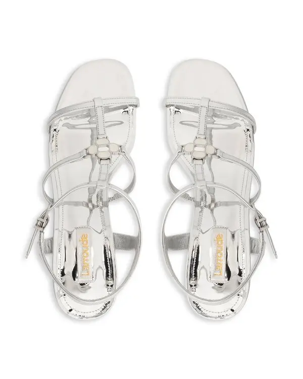 Larroude Hana Block Heel Sandals