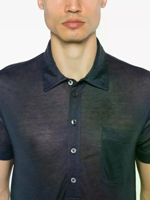 TOM FORD Slub-texture Polo Shirt