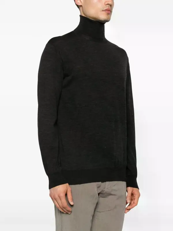 KANGRA Fine-knit Sweater - Grey