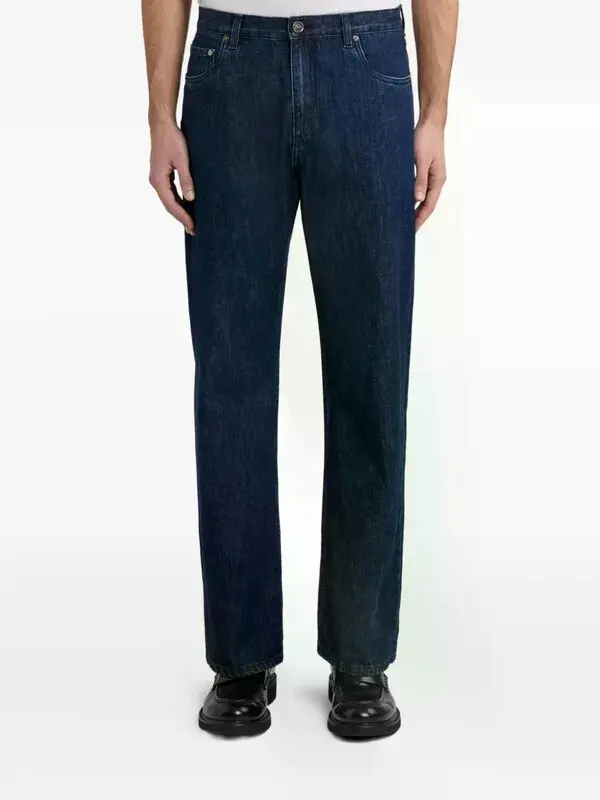 Etro Octopus-embroidered Jeans
