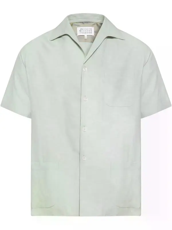 MAISON MARGIELA Poplin Shirt - Blue