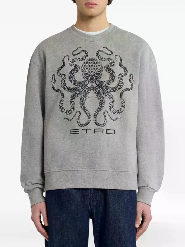 Etro Logo-print Sweatshirt